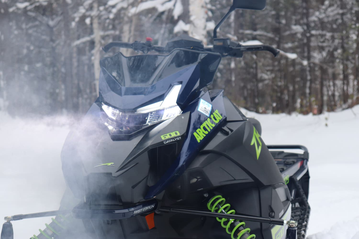 Arctic Cat ZR 600 Catalyst 2024 - Essai - Passion Motoneige Magazine